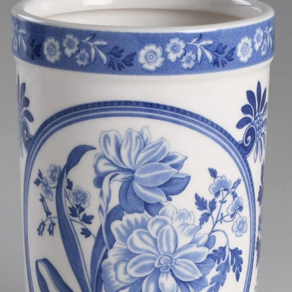 Spode | Kitchen | New Spode Blue Room Garden Collection Utensil Holder ...